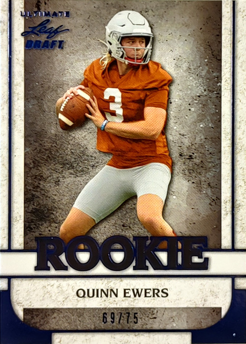 NFL Leaf 2022 Ultimate Draft Football Single Card 75 Quinn Ewers 03 ...