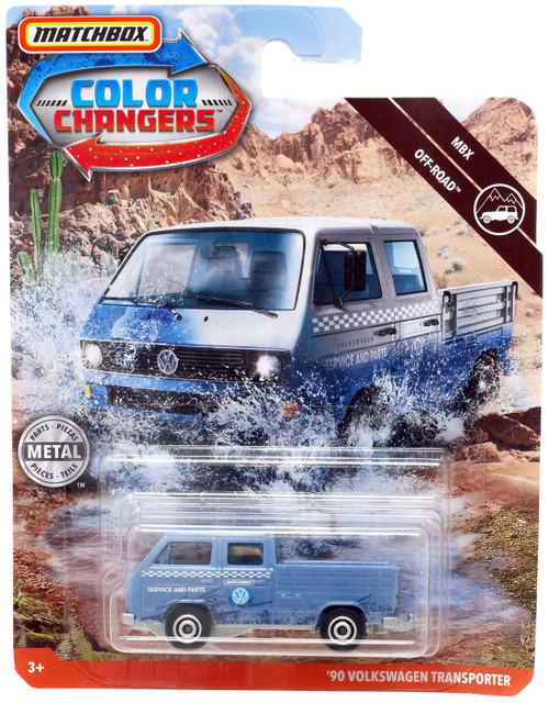 Matchbox Color Changers MBX Off-Road 90 Volkswagen Transporter Diecast ...