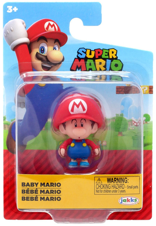 World of Nintendo Super Mario Baby Mario 2.5 Mini Figure Jakks Pacific ...
