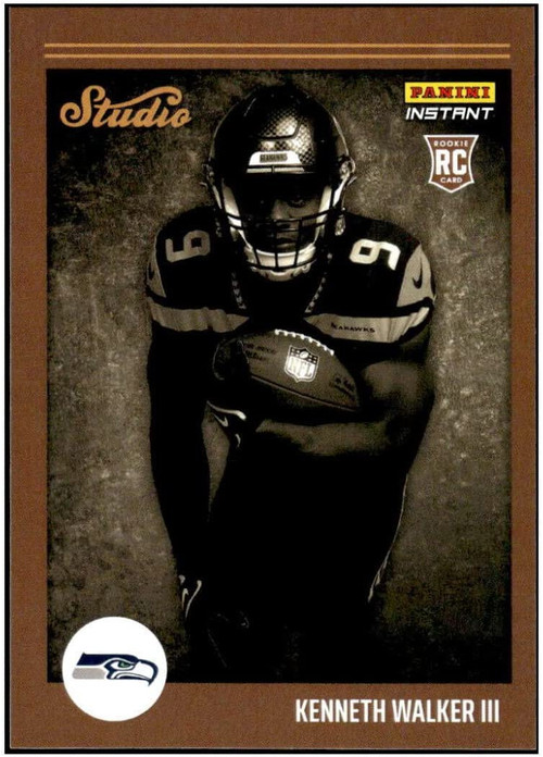 NFL 2022 Instant Studio Football Single Card Kenneth Walker III S14 ...