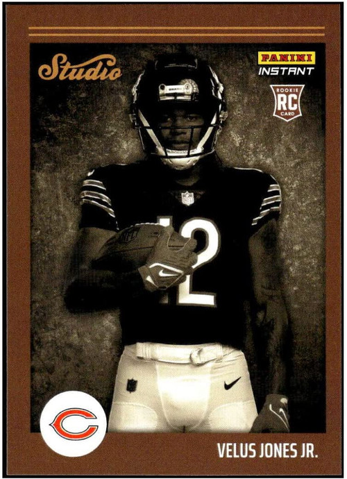 NFL 2022 Instant Studio Football Single Card Velus Jones Jr S23 Rookie ...