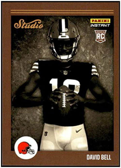 NFL 2022 Instant Studio Football Single Card David Bell S30 Rookie Card ...