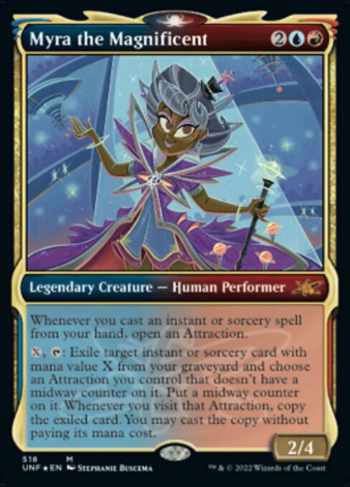 Magic The Gathering Unfinity Single Card Mythic Rare Myra the ...