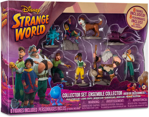 Disney Strange World Splat, Ethan, Legend, Reaper, Meridian, Searcher ...