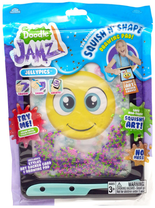 Doodle Jamz Jellypics Squish N Shape Drawing Pad Pink, Purple Green Sky ...