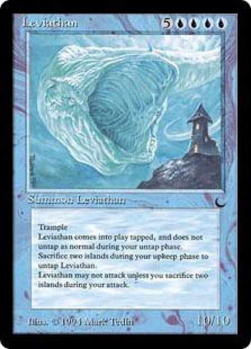 Magic The Gathering The Dark Single Card Rare Leviathan - ToyWiz