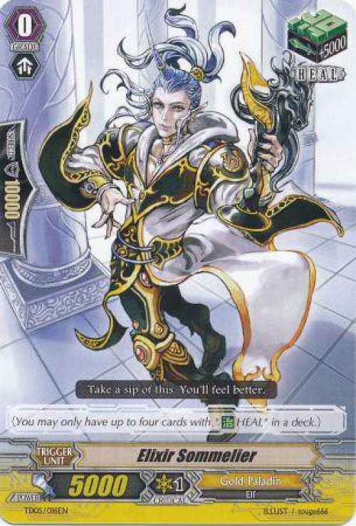 Cardfight Vanguard The Mysterious Fortune Single Card Common Elixir ...