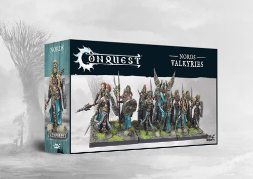 Conquest The Last Argument of Kings Nords Valkyries Miniature Game Set ...