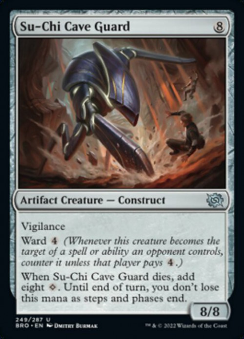 Magic The Gathering The Brothers War Single Card Uncommon Su-Chi Cave ...