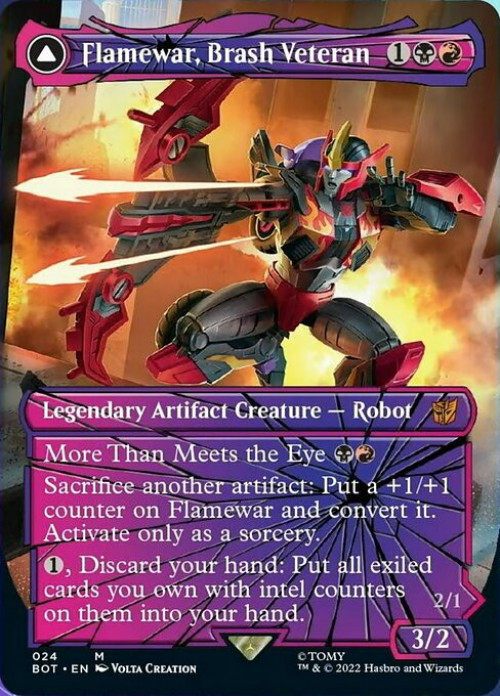 Magic The Gathering The Brothers War Transformers Single Card Mythic ...
