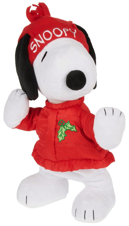 Peanuts Dancing Snoopy 12 Plush with Sound Dandee - ToyWiz