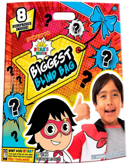 Ryans World Ryans World Mystery Pack 8 Surprises 2022 Version Just Play ...