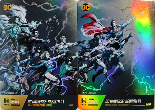 DC Hybrid Cards Rebirth 1 Legendary Trading Card Set A5863 A1373 ...