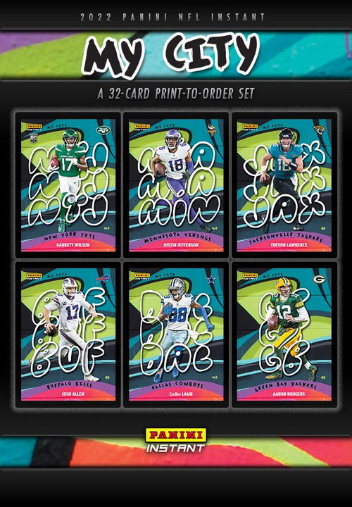 NFL 2022 Instant My City Football Trading Card Set 32 Cards Panini - ToyWiz
