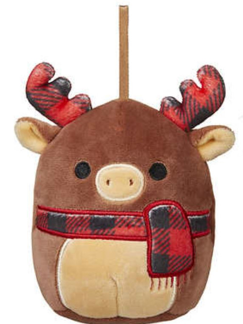 Squishmallows Ornament Alfred the Reindeer Exclusive 4 Plush Holiday ...