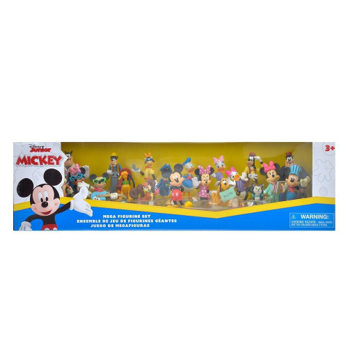 Disney Mickey Mouse and Friends 20-Piece Mega PVC Figurine Playset - ToyWiz