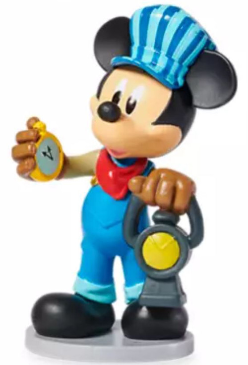 Disney Mickey Mouse and Friends Mickey Mouse as Train Engineer 3 PVC ...