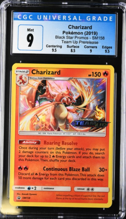 Pokemon Sun Moon Sun Moon Team Up Single Card Holo Rare Charizard Team ...