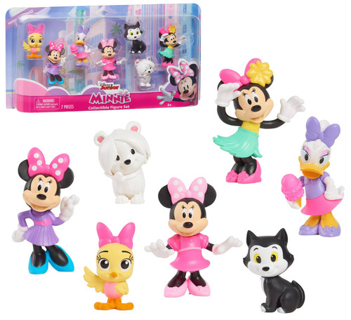 Disney Junior Minnie x3, Daisy DUck, Cuckoo Loca, Figaro Snowpuff 2.5 ...