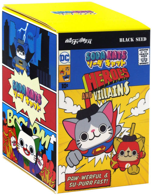 Soda Kats DC Heroes Villains Mystery Pack MINDstyle - ToyWiz