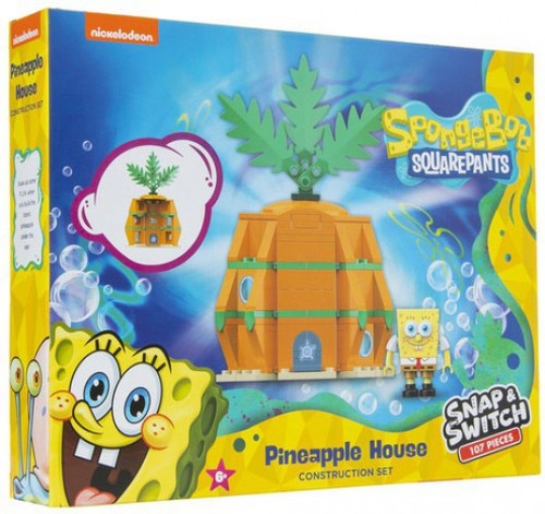 Spongebob Squarepants Snap Switch Pineapple House Construction Set Well