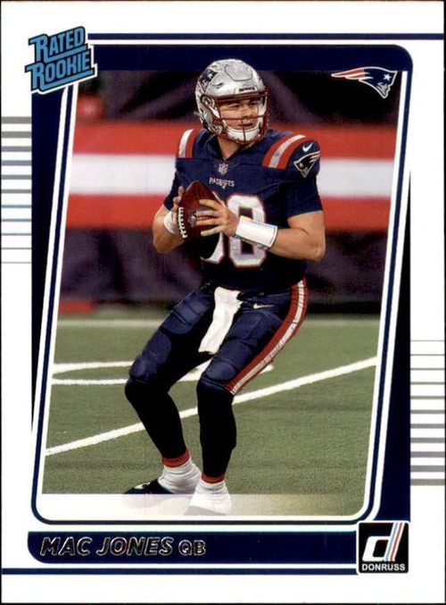 NFL 2021 Panini Donruss Football Single Card Mac Jones 255 Rated Rookie ...