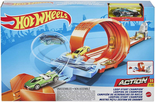 Hot Wheels Action Loop Stunt Champion 164 Track Set Mattel Toys - ToyWiz