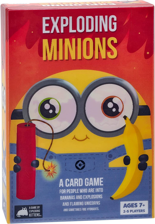 Exploding Minions Exploding Minions Card Game Exploding Kittens Llc