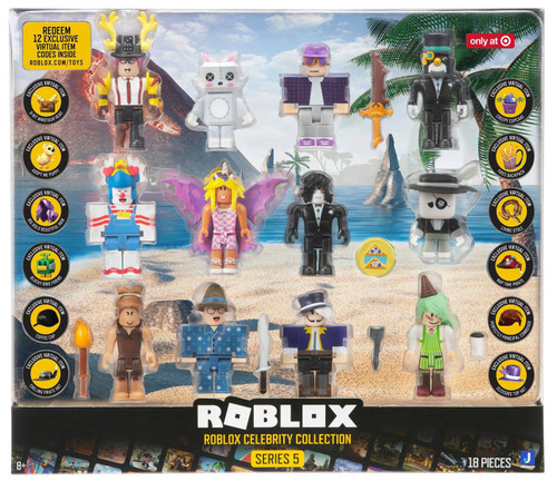 Roblox Series 5 Celebrity Collection Exclusive 3 Action Figure 12 Pack Damaged Package Jazwares ToyWiz