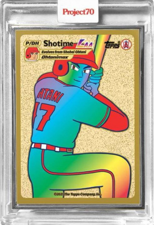 MLB 2021 Project70 Baseball Single Card Shohei Ohtani 547 By Keith ...