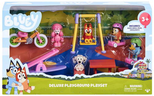Bluey Deluxe Playground Exclusive Playset Moose Toys - ToyWiz