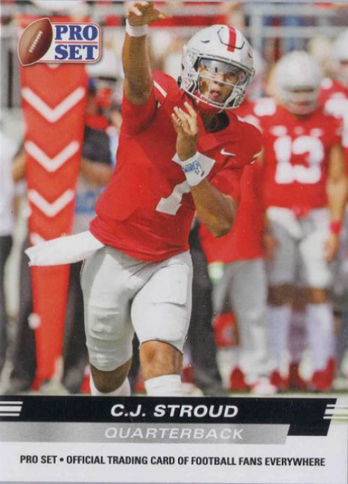 NFL Houston Texans 2022 Pro Set Single Card CJ Stroud PS-02 - ToyWiz