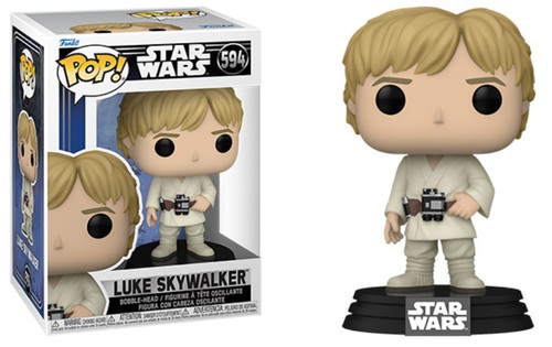 Funko Star Wars POP Star Wars Luke Skywalker Vinyl Figure 594 New ...