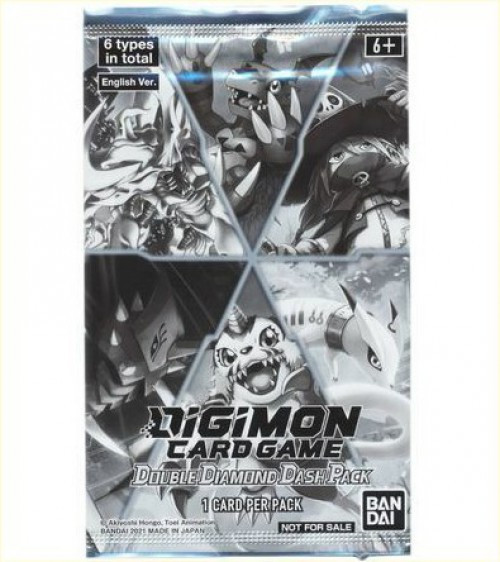Digimon Trading Card Game Double Diamond Booster DASH Pack 1 Card Bandai - ToyWiz