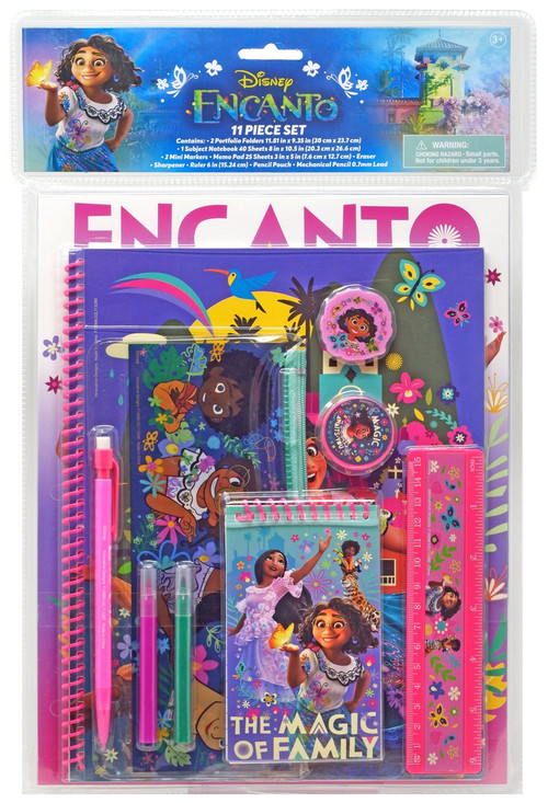 Disney Encanto 11 Piece Stationery Set Innovative Designs - ToyWiz