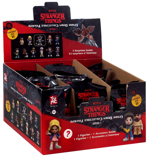 Stranger Things Series 1 Upside Down Mystery Box 24 Packs YuMe Toys ...
