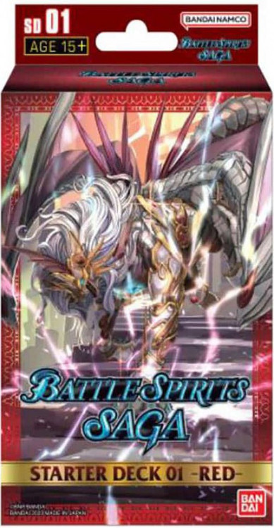 Battle Spirits Saga Trading Card Game Dragon Onslaught Starter Deck ...
