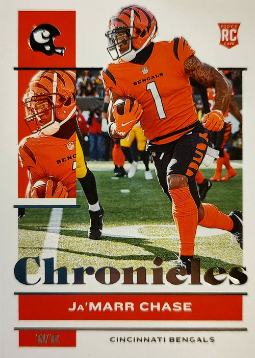 NFL 2021 Panini Chronicles Football Single Card JaMarr Chase 17 Rookie ...
