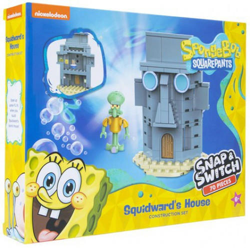 Spongebob Squarepants Snap Switch Squidwards House Construction Set ...