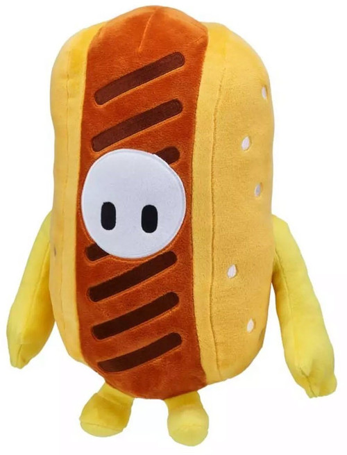 Fall Guys Ultimate Knockout Hot Dog 12 Plush Moose Toys - ToyWiz