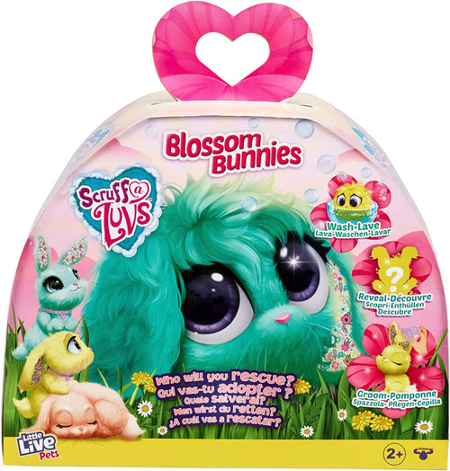 Little Live Pets Scruff A Luvs Blossom Bunnies Plush Surprise Rescue ...