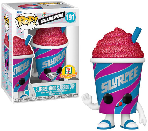 Funko 7 Eleven POP Slurpee Exclusive Vinyl Figure Good Slurper Cup - ToyWiz