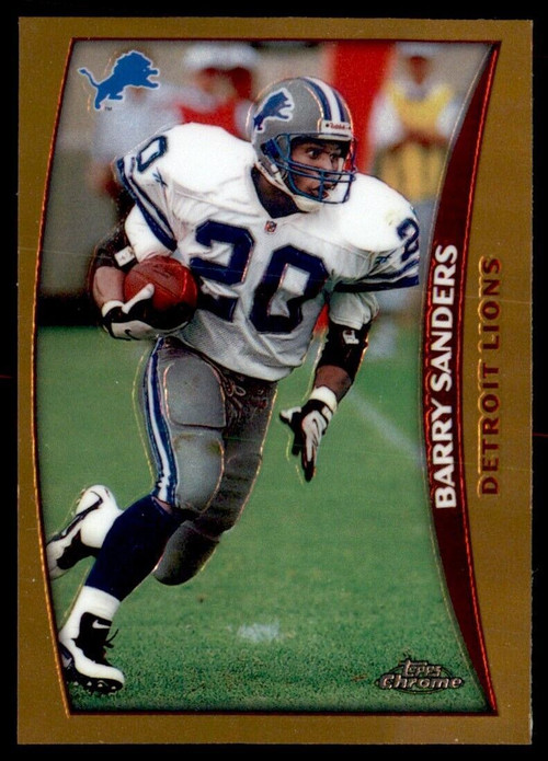 NFL 1988 Topps Chrome Single Card Barry Sanders - ToyWiz
