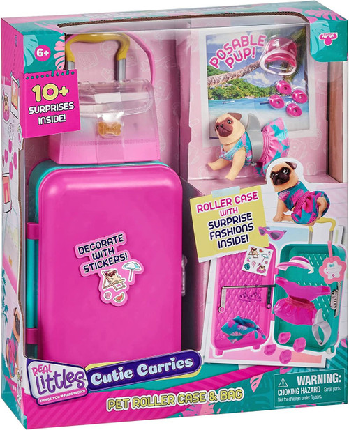 Shopkins Real Littles Cutie Carries Pet Roller Case Bag Set Moose Toys ...