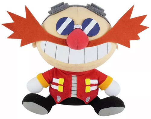 Sonic The Hedgehog Dr. Eggman 7 Plush Smiling GE Animation - ToyWiz