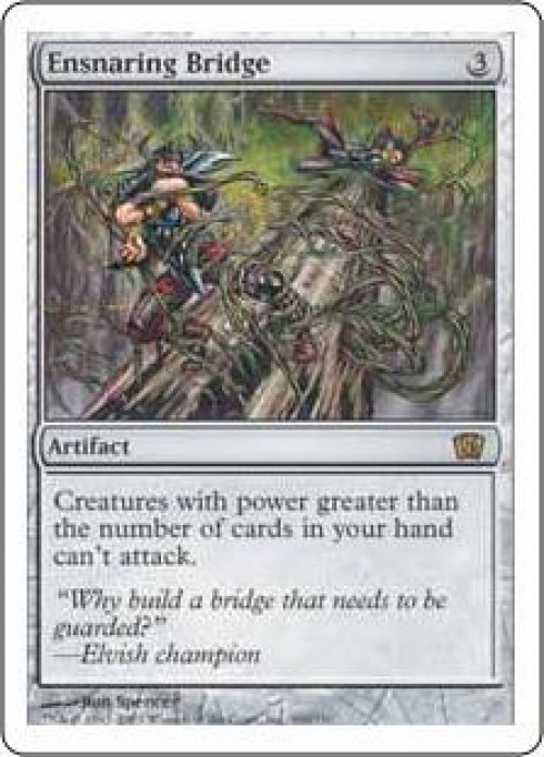 Magic The Gathering 8th Edition Single Card Rare Ensnaring Bridge 300 ...