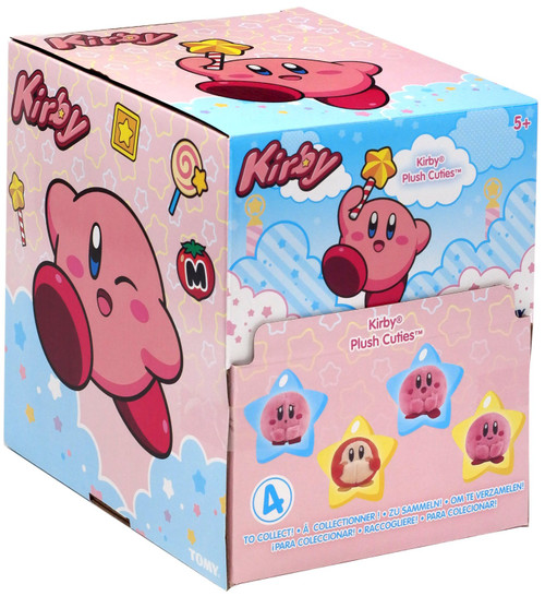 Kirby Plush Cuties Kirby Mystery Box 12 Packs Tomy - ToyWiz
