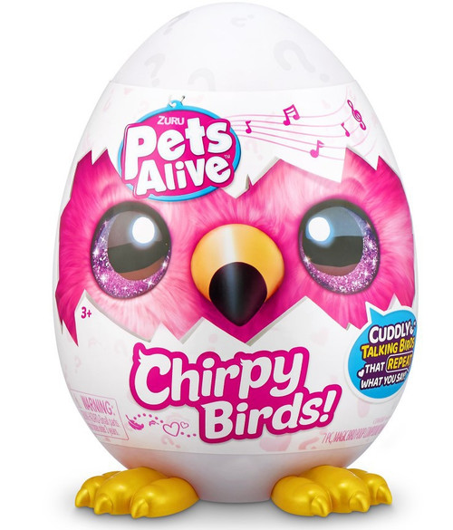 Pets Alive Chirpy Birds Series 1 Chirpy Birds Interactive Talking Pet ...