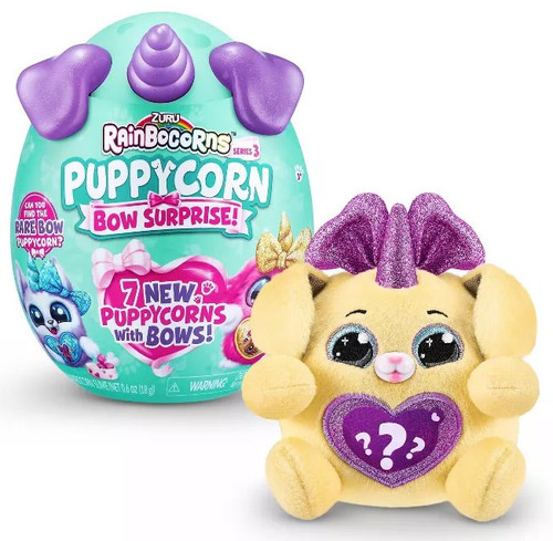Rainbocorns Puppycorn Surprise Series 6 Bow Series 6 Mystery Slow Rise ...