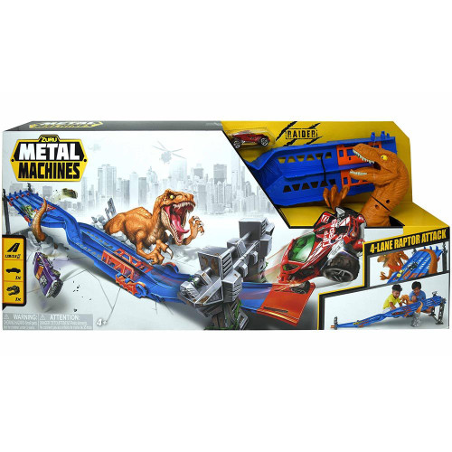 Metal Machines 4-Lane Raptor Attack Track Set Zuru Toys - ToyWiz